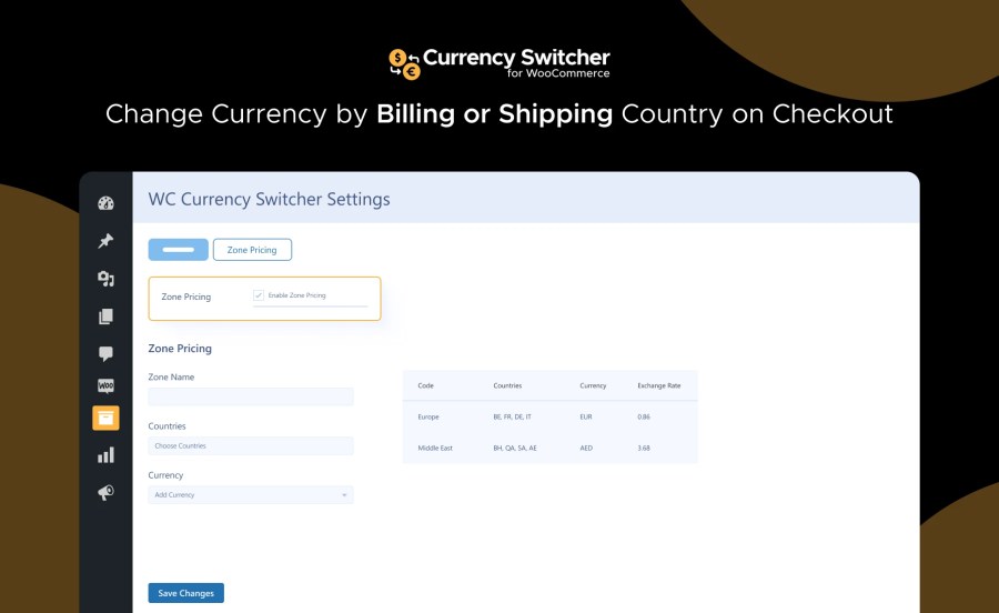 Currency Switcher for WooCommerce | Currency Converter Plugin