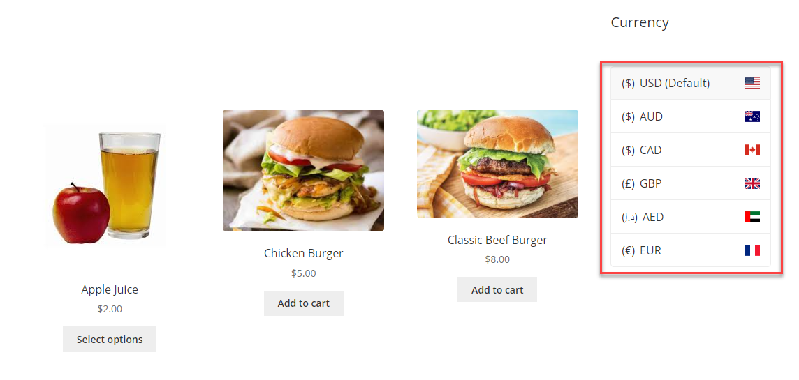 Currency Switcher For Woocommerce - Automatically Convert Currency Plugin