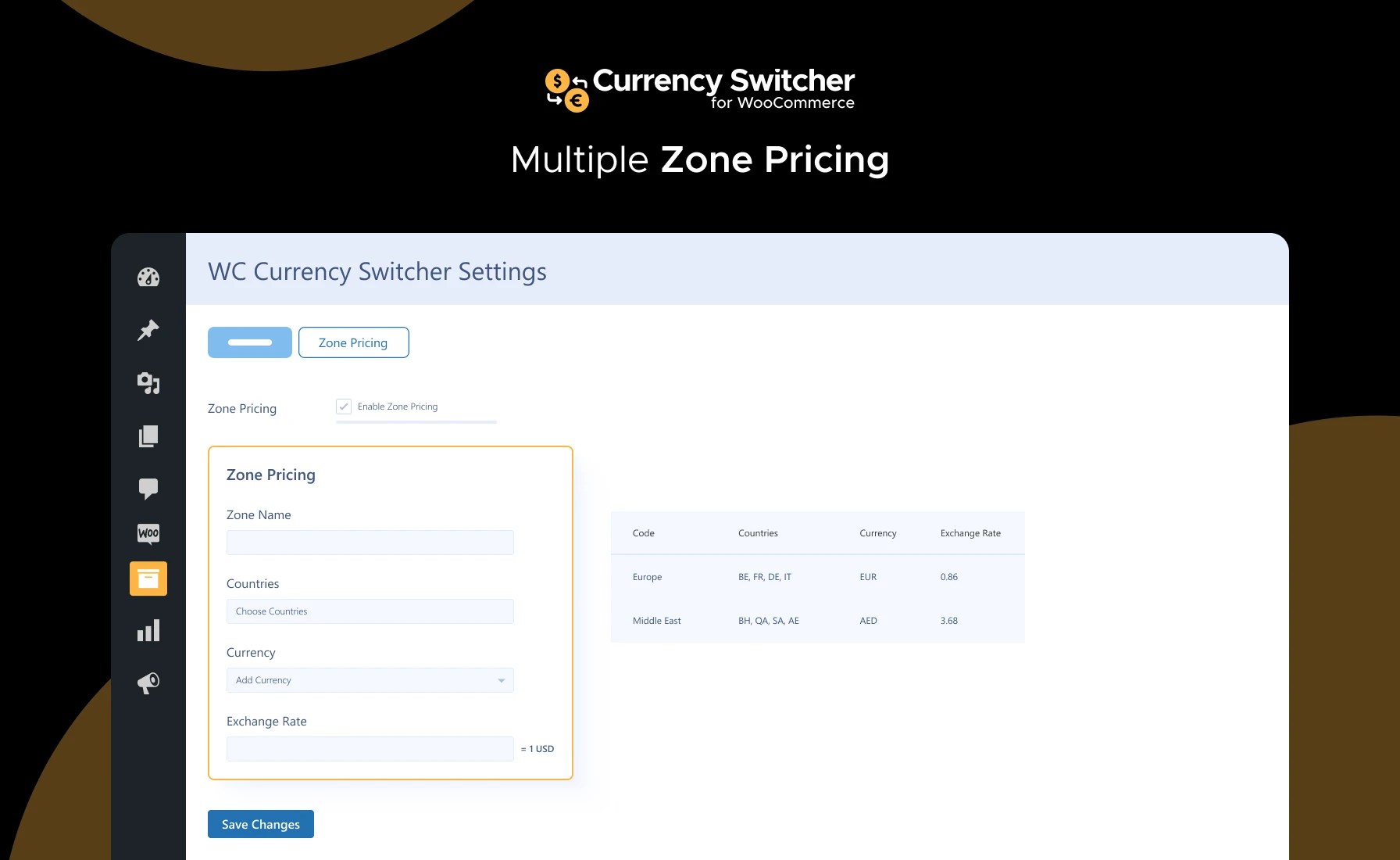Currency Switcher For Woocommerce Currency Converter Plugin