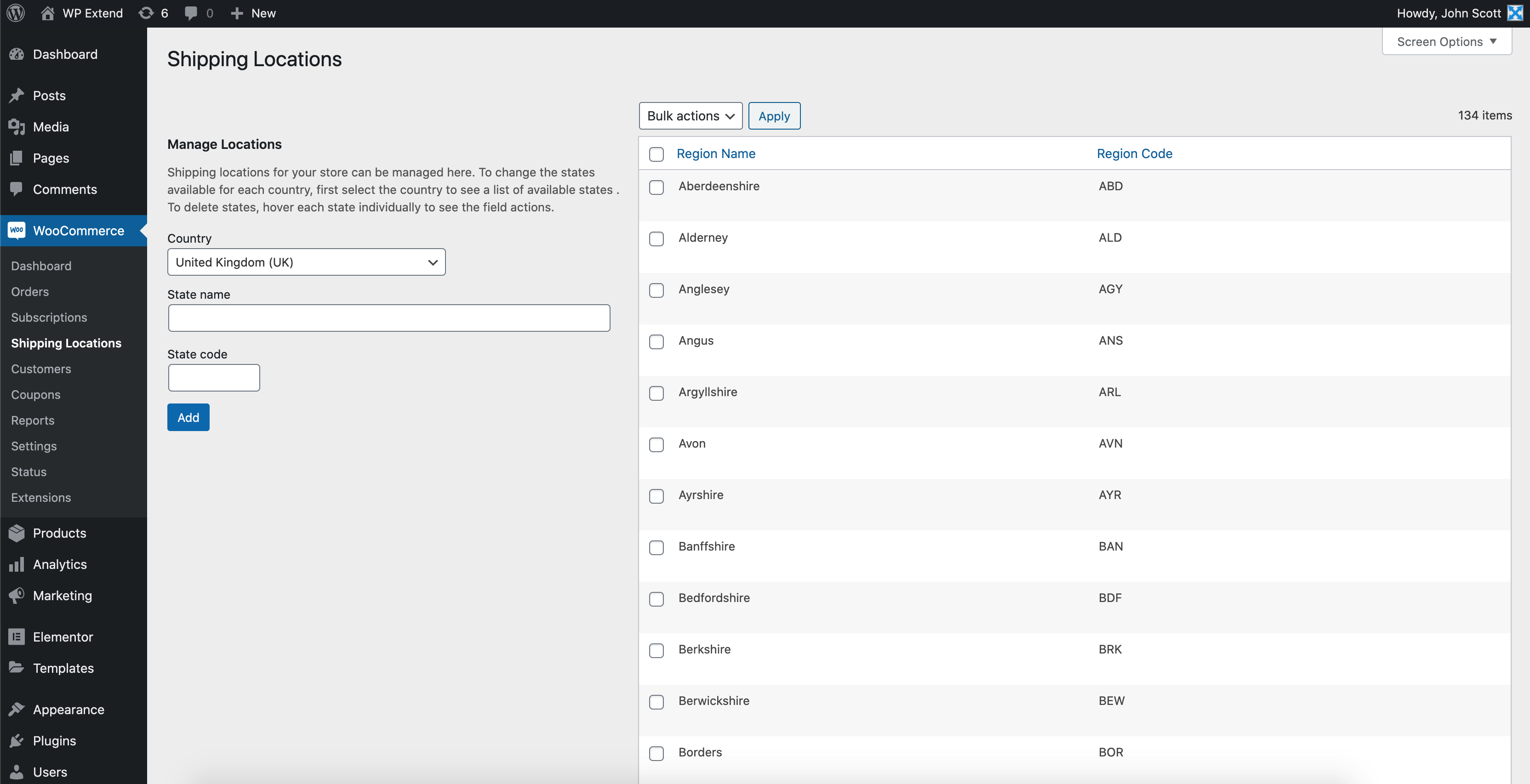Shipping Locations Pro - WooCommerce