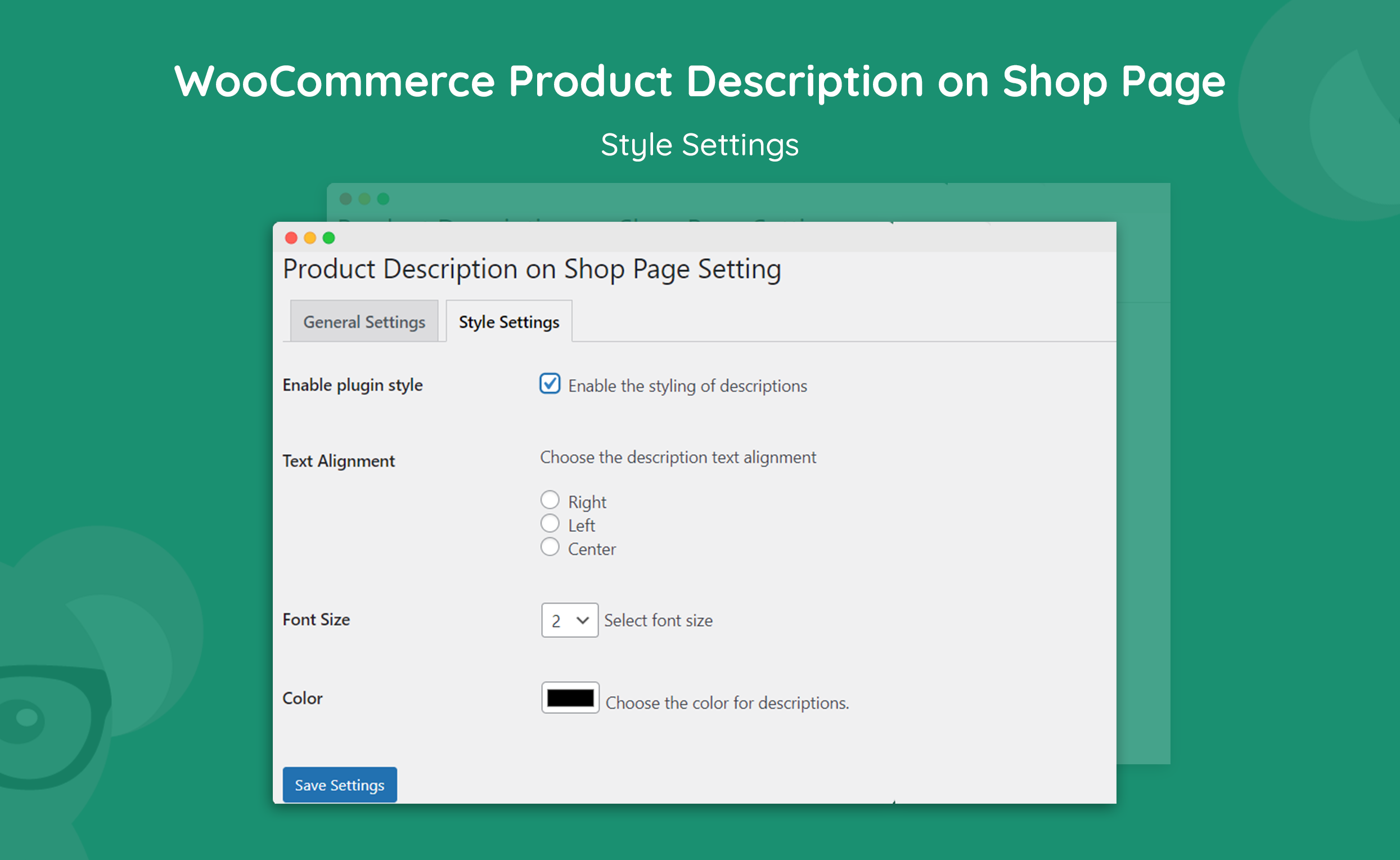 WooCommerce Show Product Description Shop Page Plugin