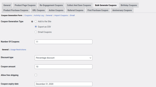 Coupons Pro for WooCommerce – Birthday Coupons, Aniversary Coupons ...