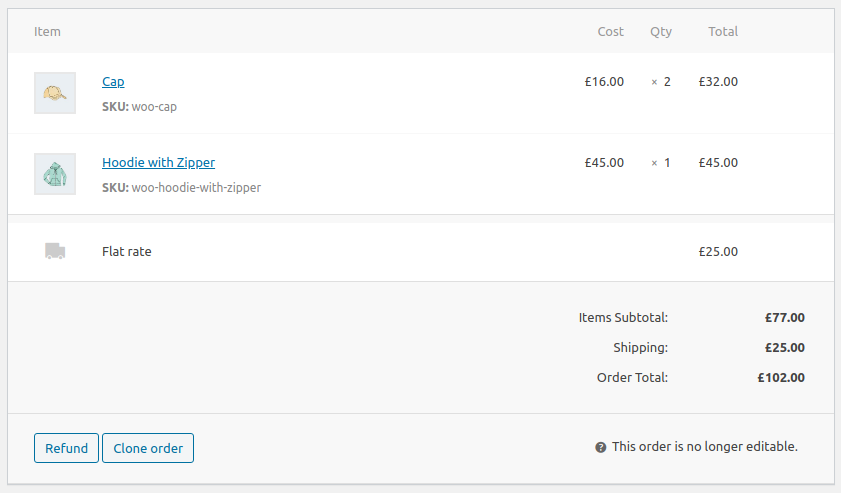 Clone Orders Documentation - WooCommerce