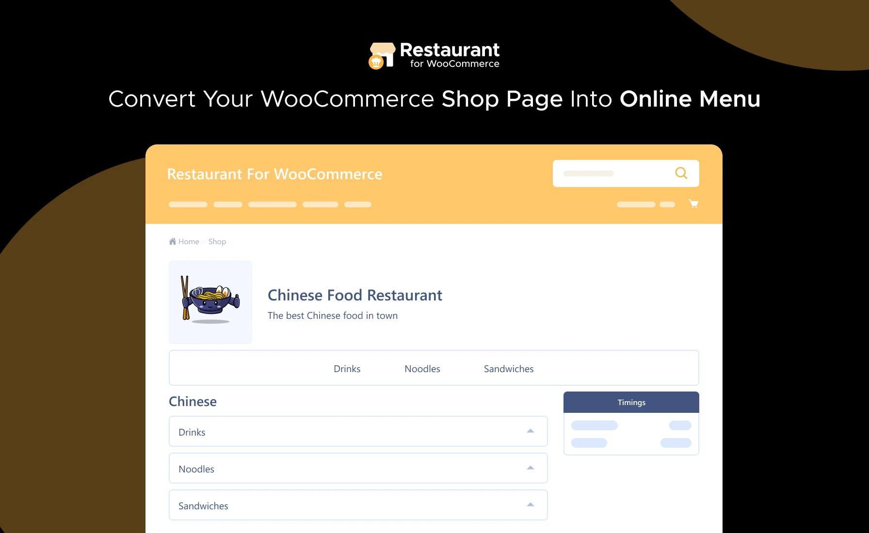 Restaurant for WooCommerce | Online Food Order & Menu Plugin