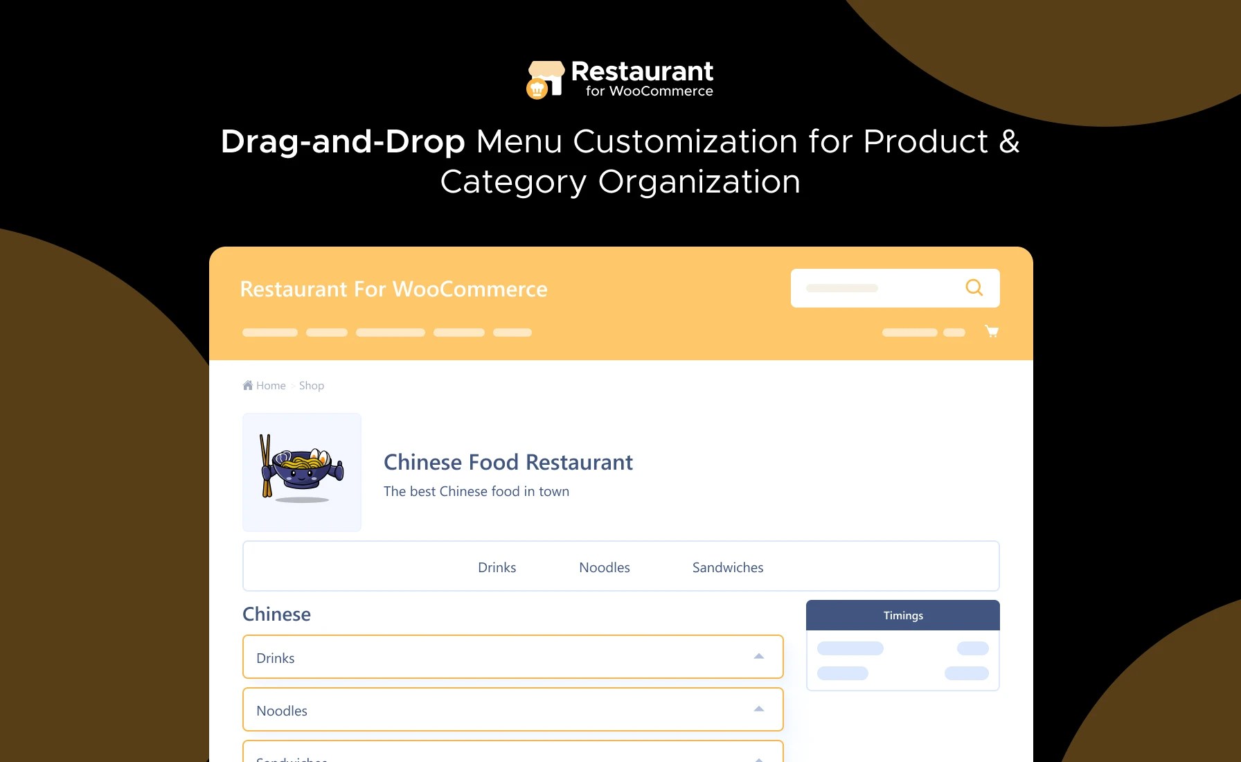Restaurant for WooCommerce | Online Food Order & Menu Plugin
