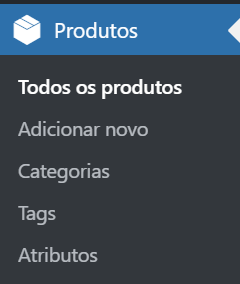 Itens do Menu do WooCommerce Documentation - WooCommerce