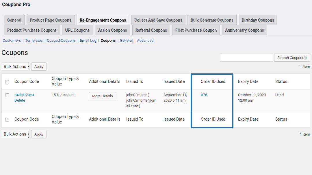Coupons Pro for WooCommerce – Birthday Coupons, Aniversary Coupons ...
