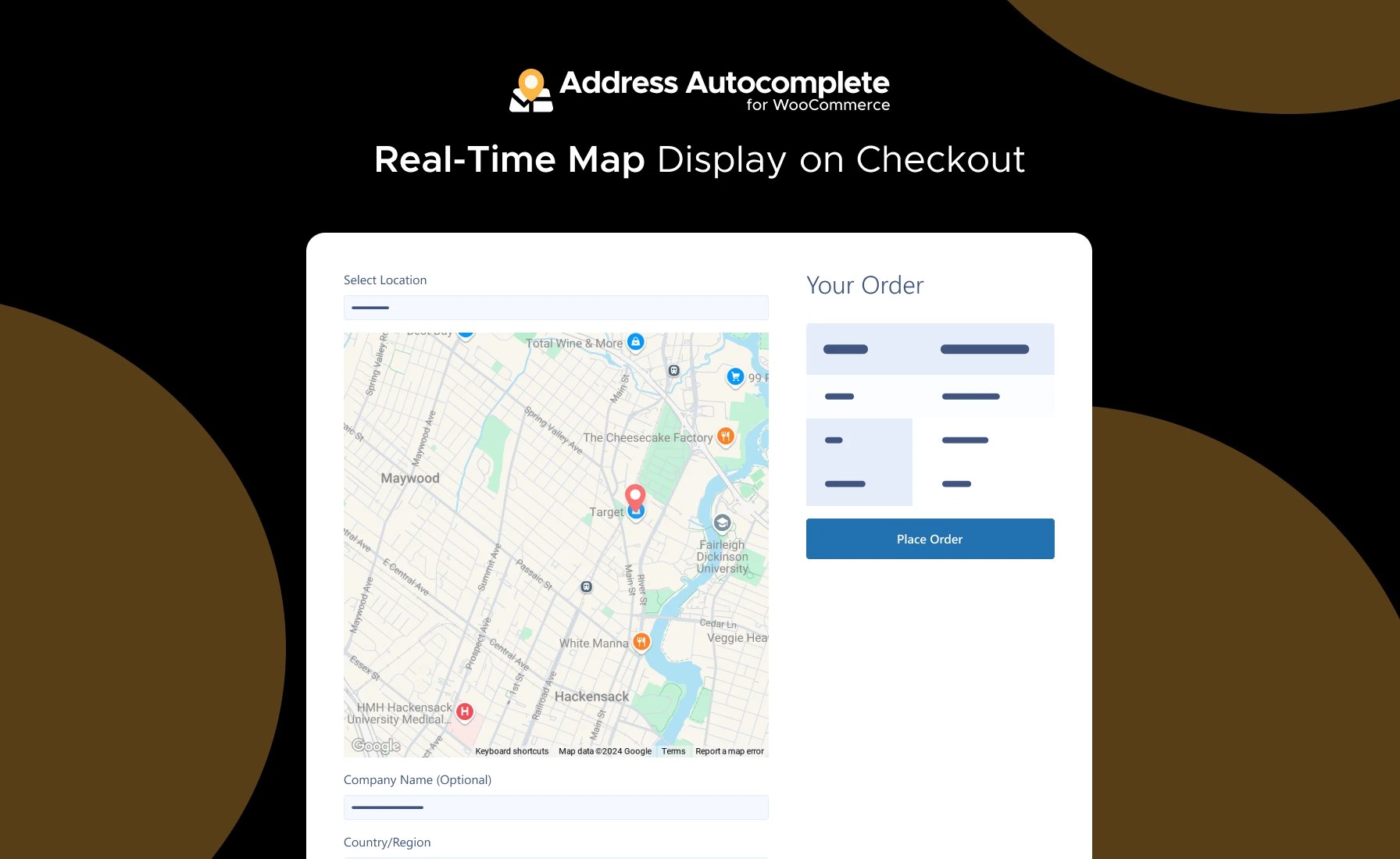 WooCommerce Address Autocomplete | Google Address Autofill