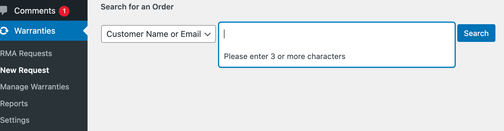 Returns and Warranty Requests - RMA Management Documentation - WooCommerce