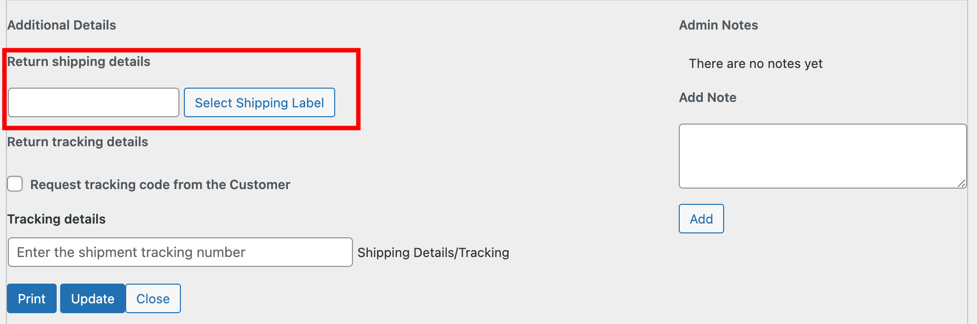 Returns and Warranty Requests - RMA Management Documentation - WooCommerce
