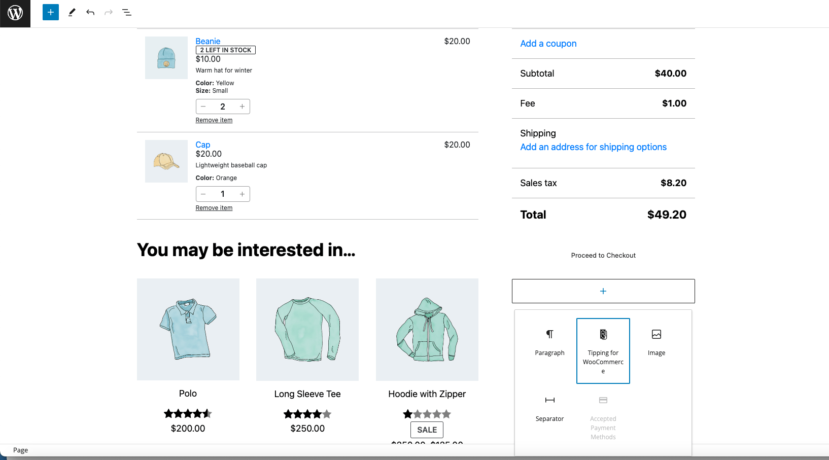 Tipping for WooCommerce Documentation - WooCommerce