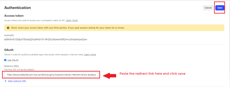 Intercom Integration for WooCommerce Documentation - WooCommerce