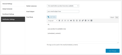 Availability Scheduler for Woocommerce