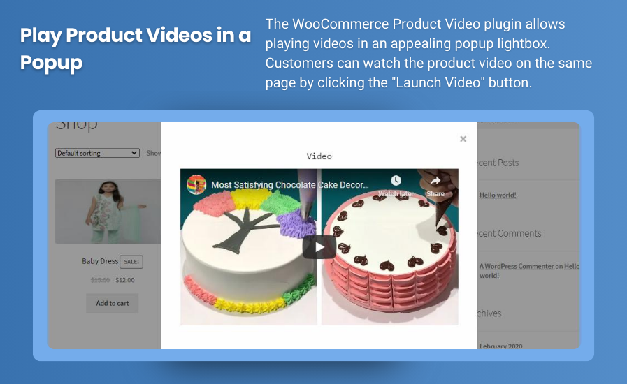 Add Featured Videos to the WooCommerce Product Gallery
