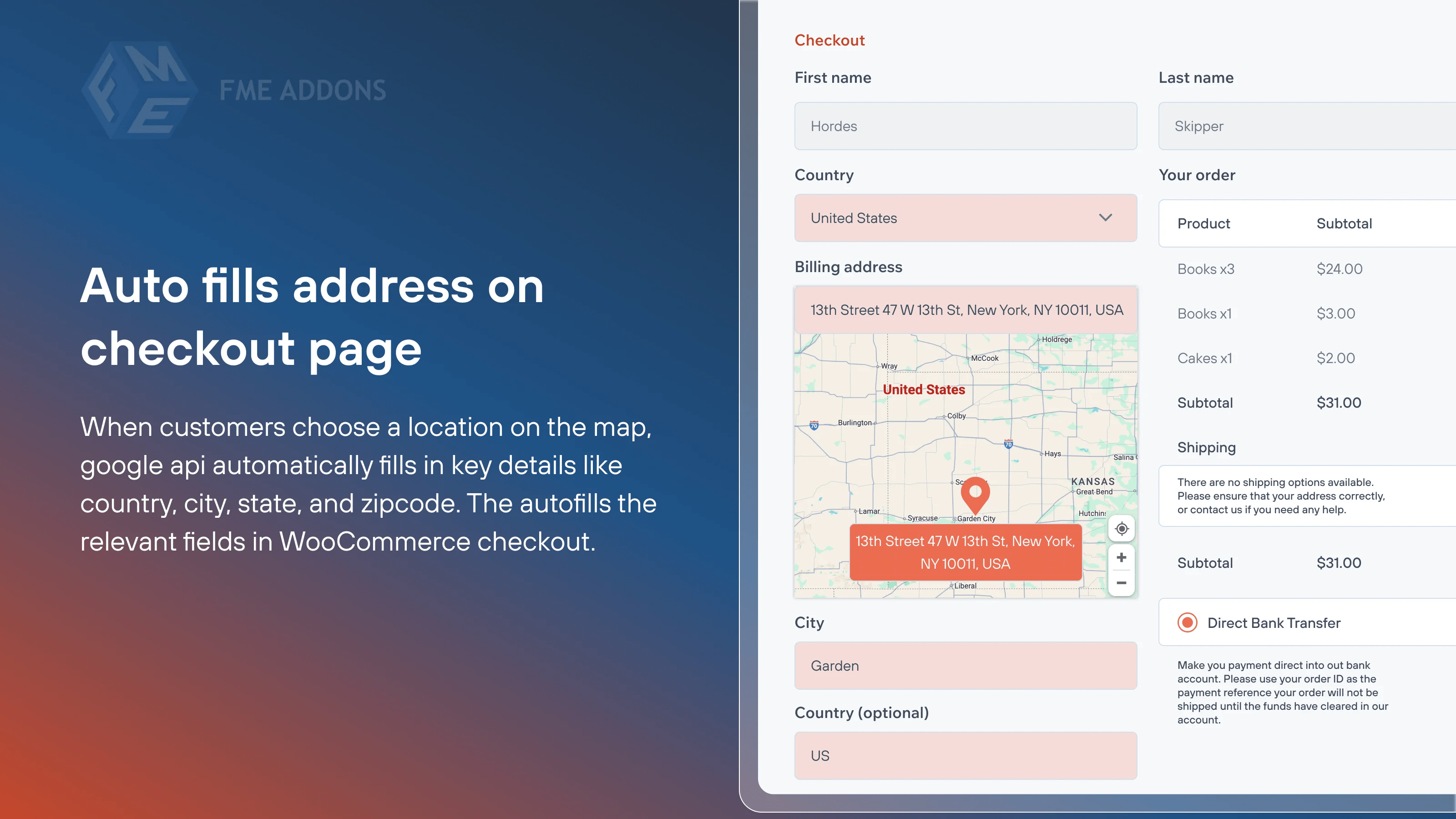 WooCommerce Address Autocomplete Plugin | Autofill Address