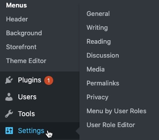 Menu by User Roles - WordPress & WooCommerce Docs