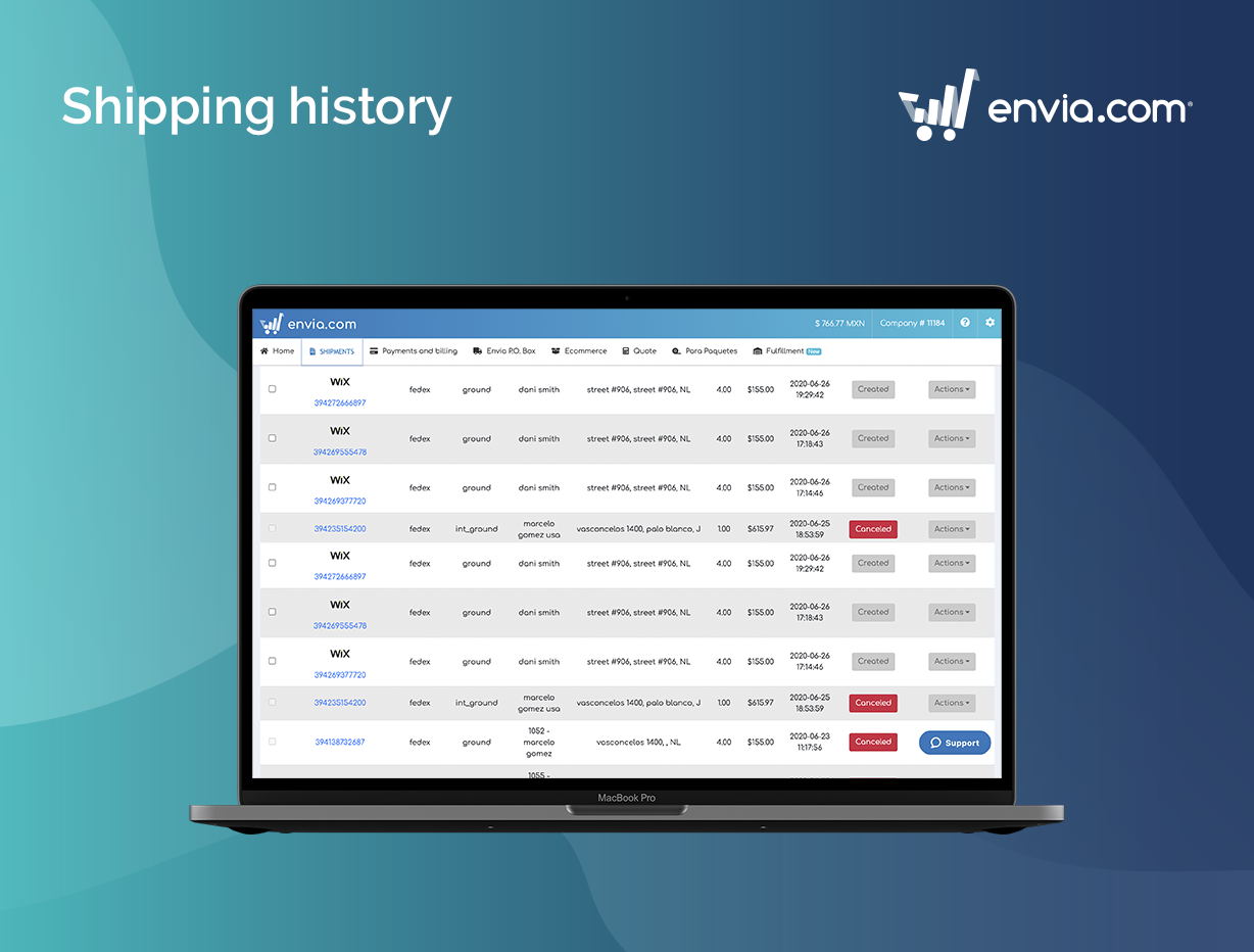 Envia Shipping and Fulfillment - WooCommerce