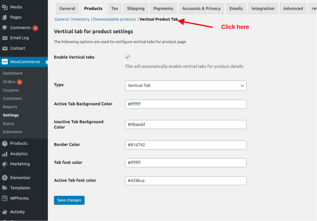 Vertical And Accordion Product Detail Tabs Documentation - WooCommerce