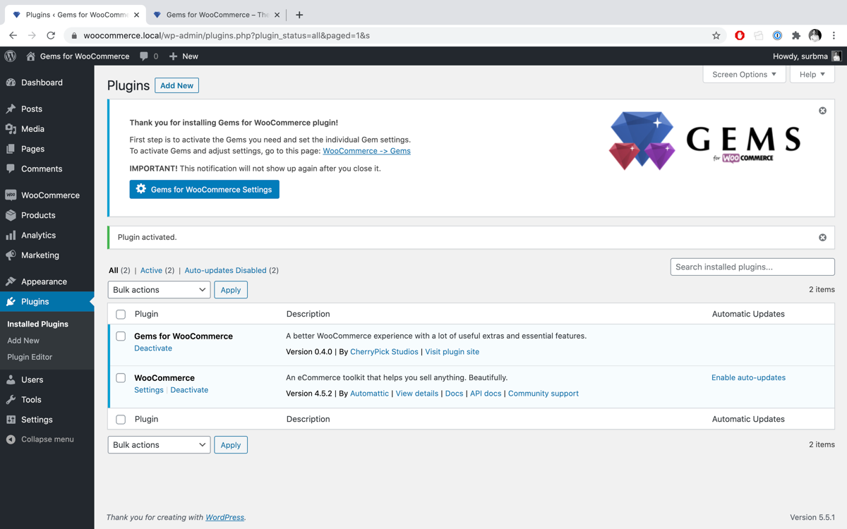 Gems for WooCommerce - WooCommerce Marketplace