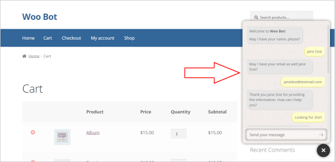 Woo Bot - a ChatBot for WooCommerce - WooCommerce