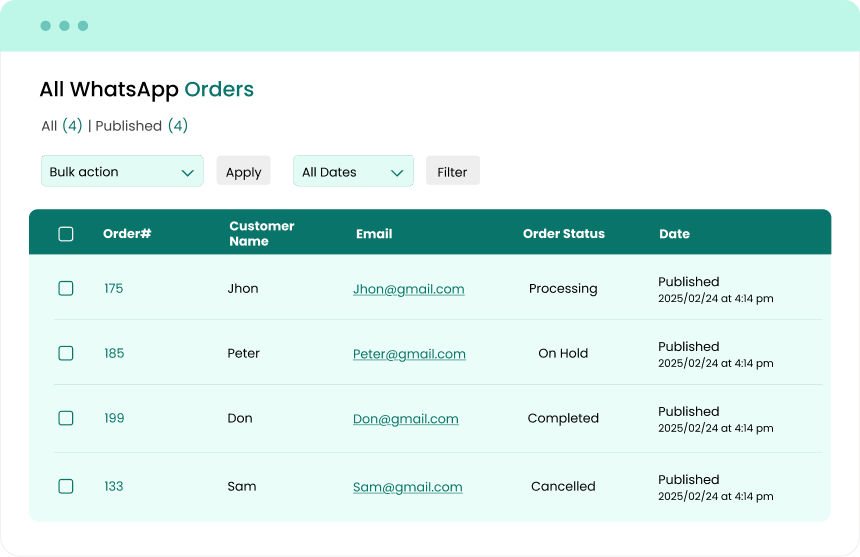 WooCommerce WhatsApp Order and Live Chat