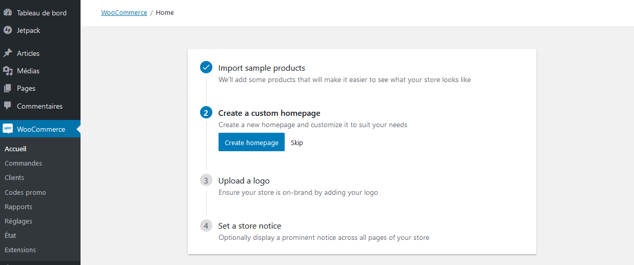 Assistant De Configuration Woocommerce Documentation Woocommerce