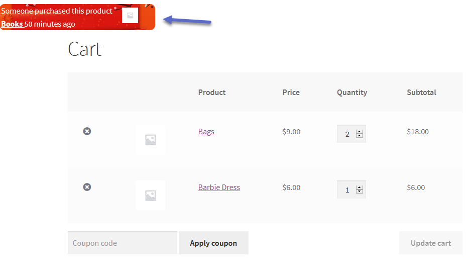 WooCommerce Live Sales Notification | Sales Notification