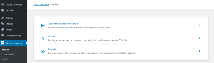 Assistant De Configuration Woocommerce Documentation Woocommerce
