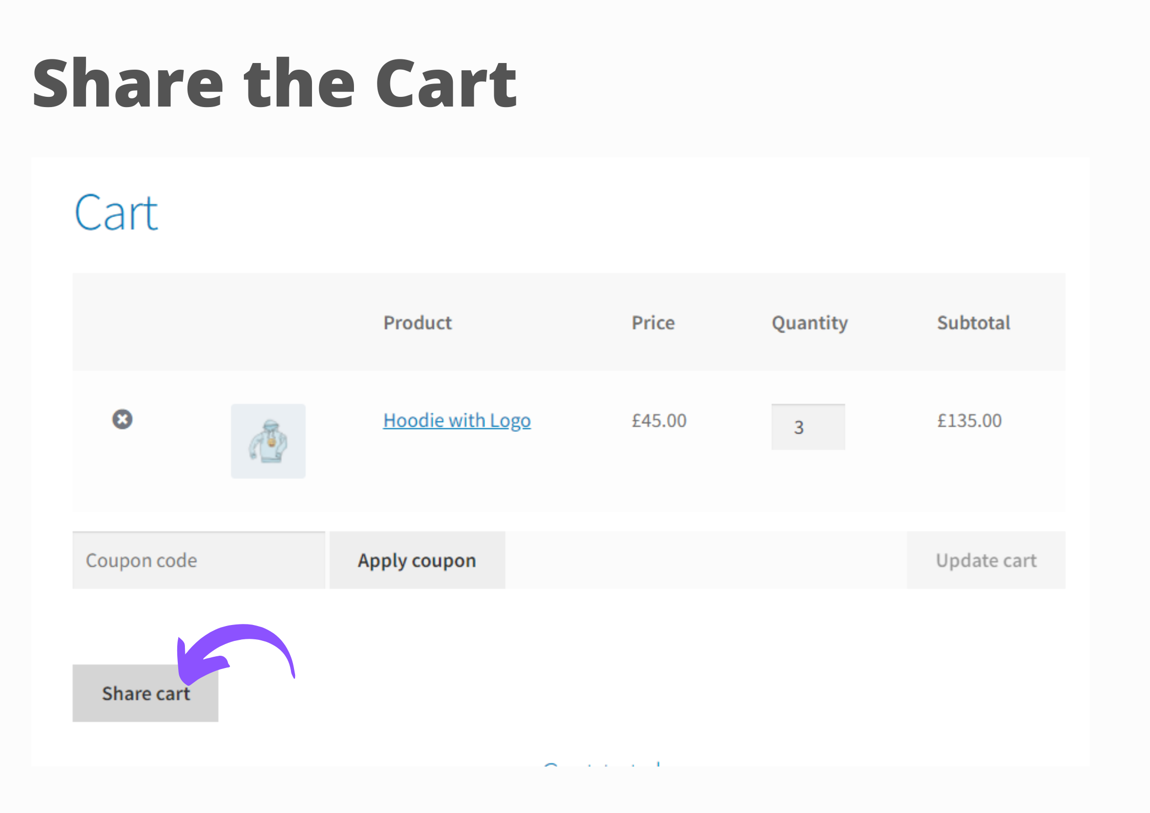 Share Cart Url For Woocommerce Documentation Woocommerce