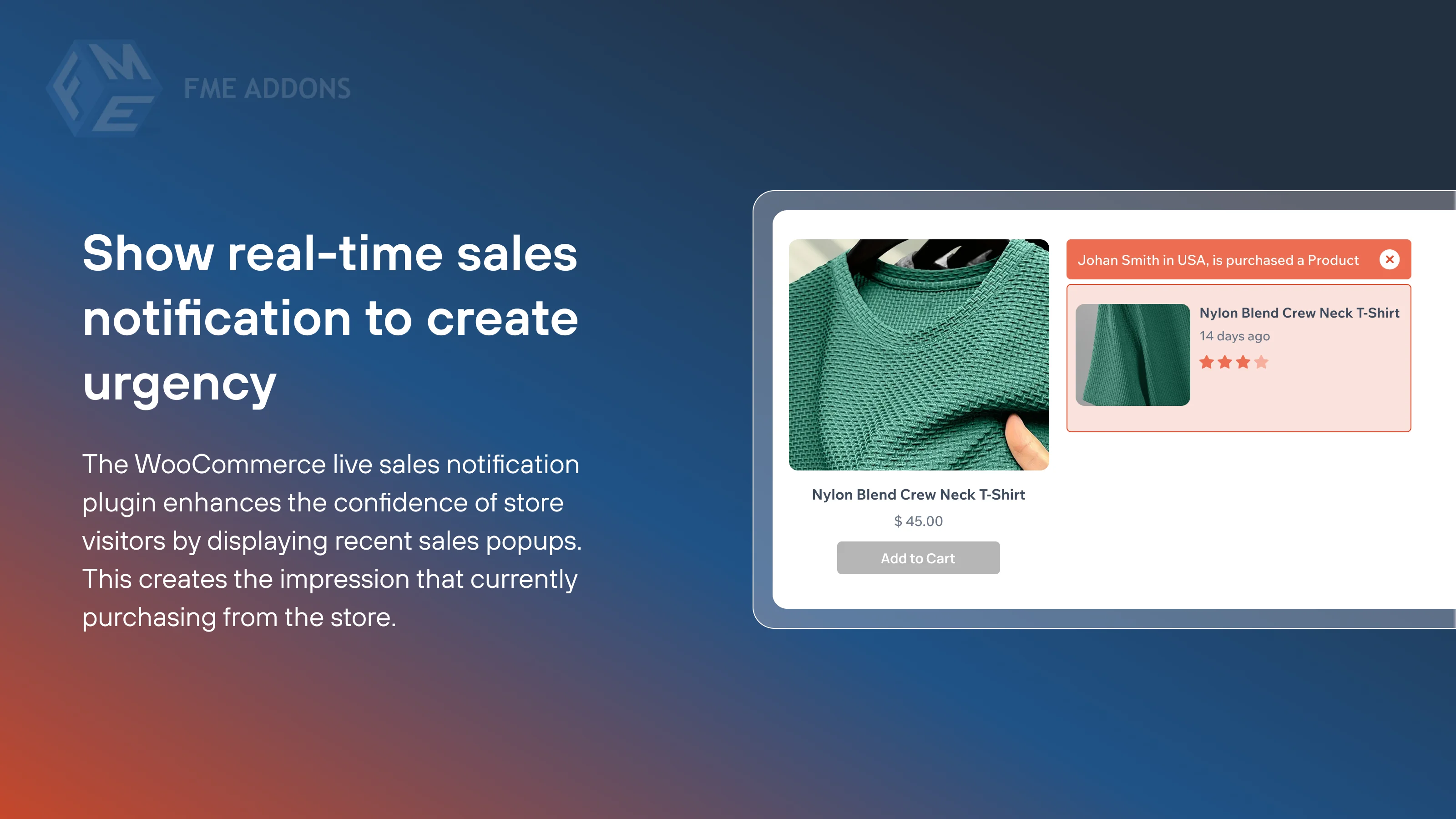 WooCommerce Live Sales Notification | Sales Notification