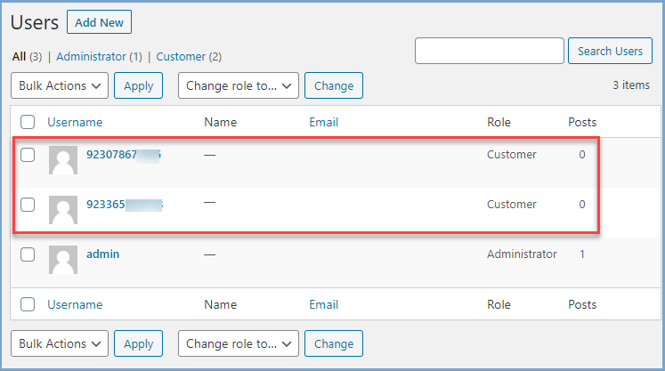 WooCommerce Registration & OTP Login with Phone Number