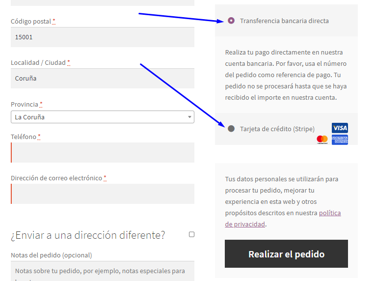 ¿Qué opción de pago es adecuada para mí? Documentation - WooCommerce