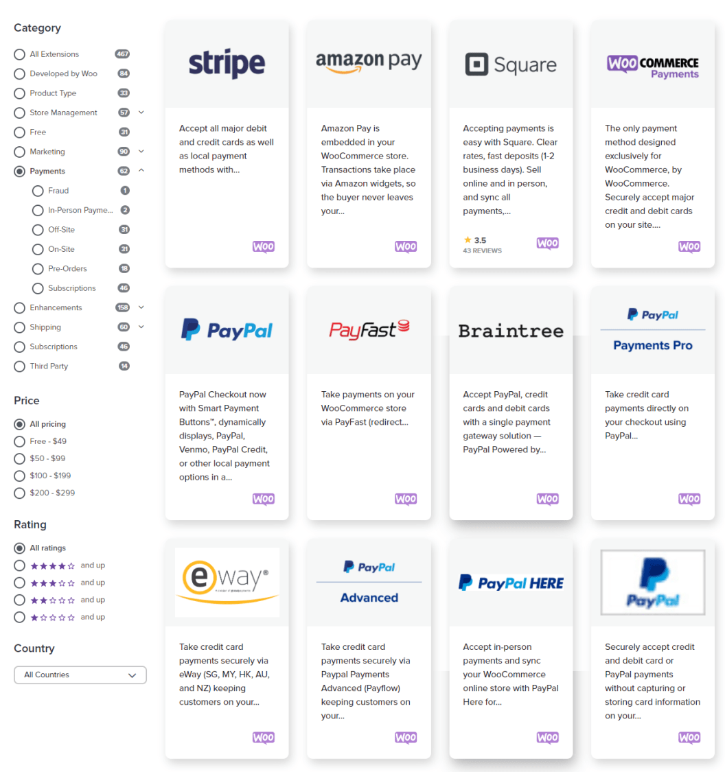 ¿Qué opción de pago es adecuada para mí? Documentation - WooCommerce