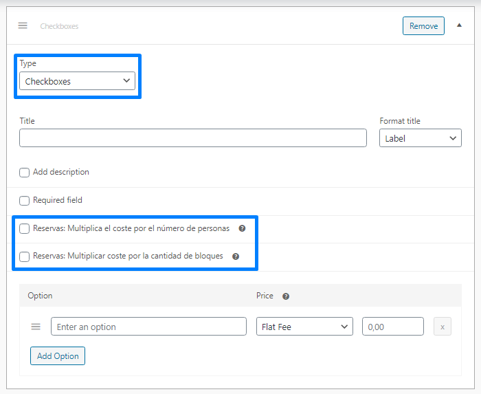 Integración con Product Add-Ons Documentation - WooCommerce
