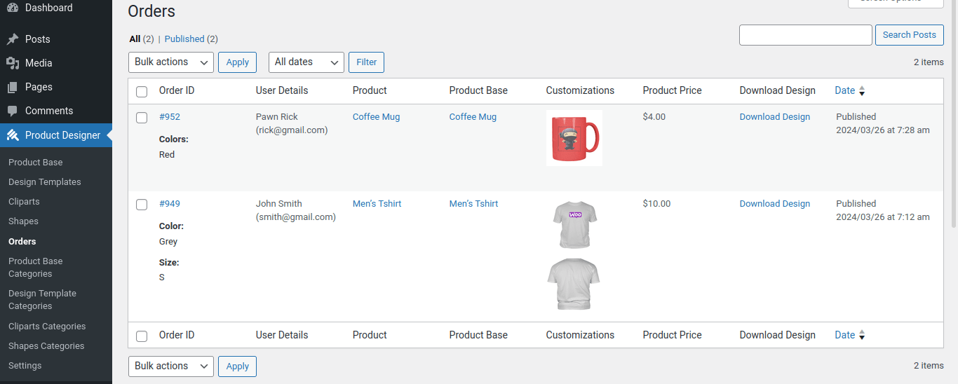 Product Designer for WooCommerce - WooCommerce Marketplace