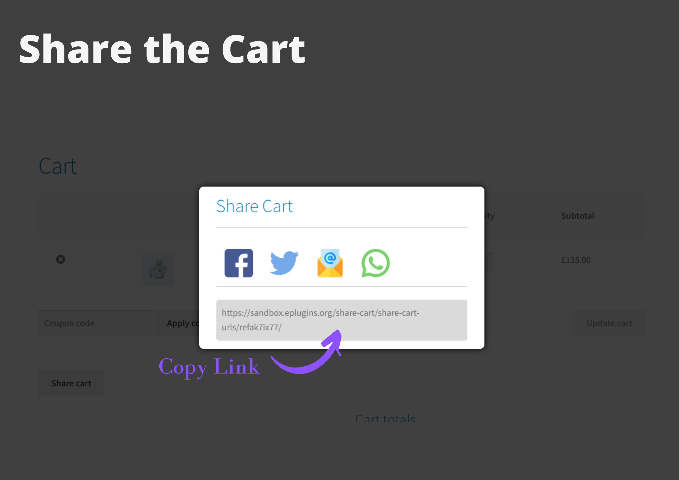Share Cart URL for WooCommerce - WooCommerce Marketplace