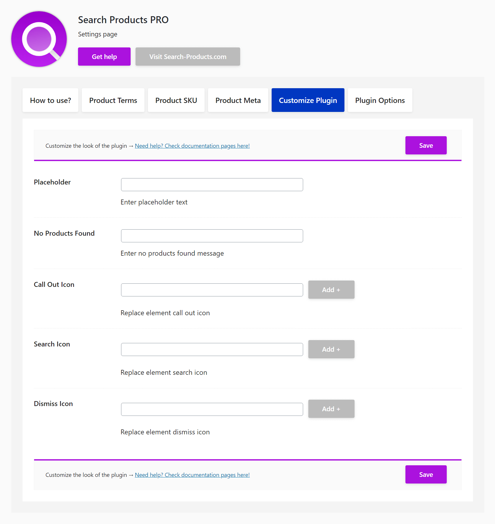 Search Products PRO - WooCommerce