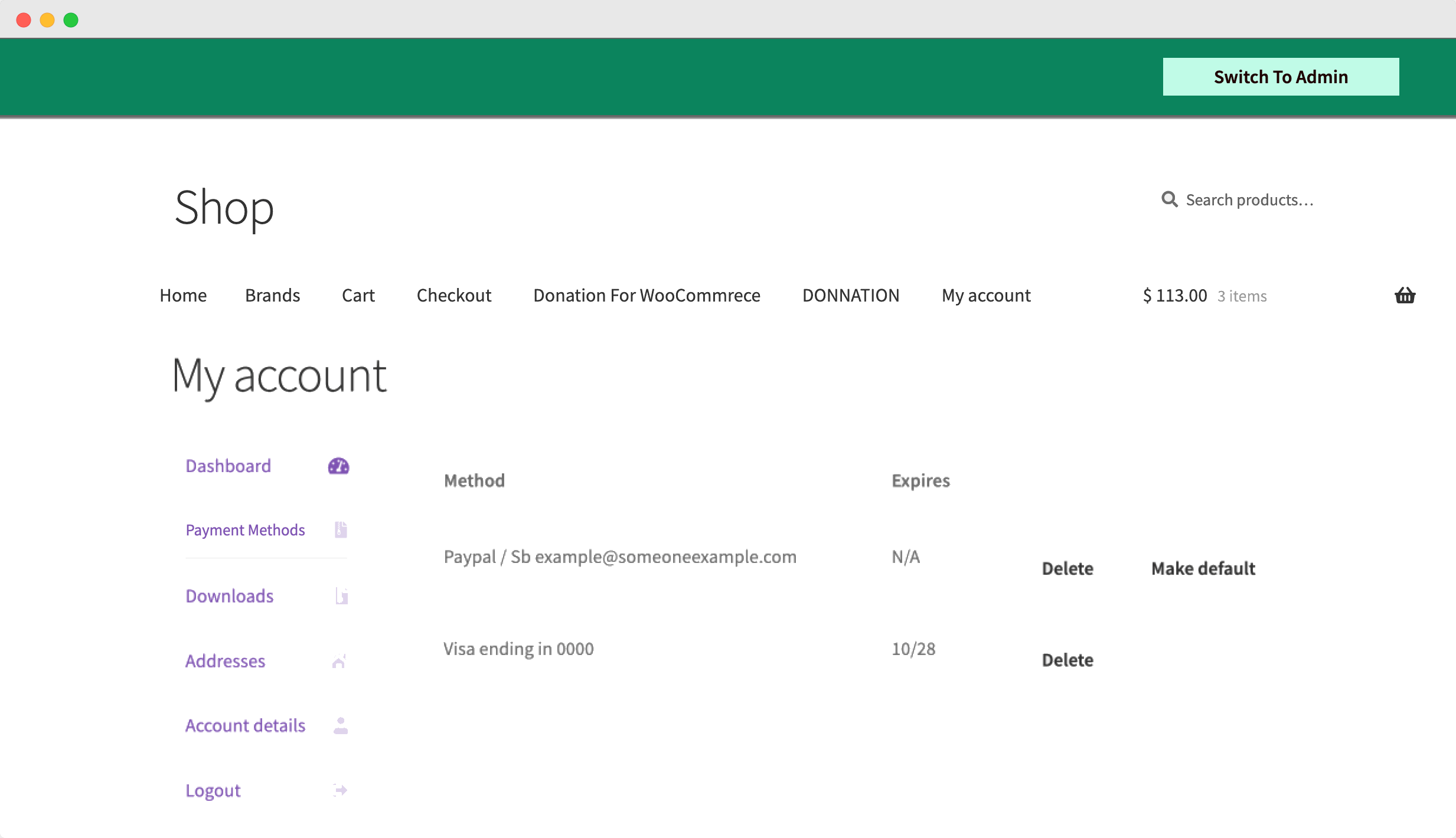 WooCommerce Login and Shop as Customer - Documentation