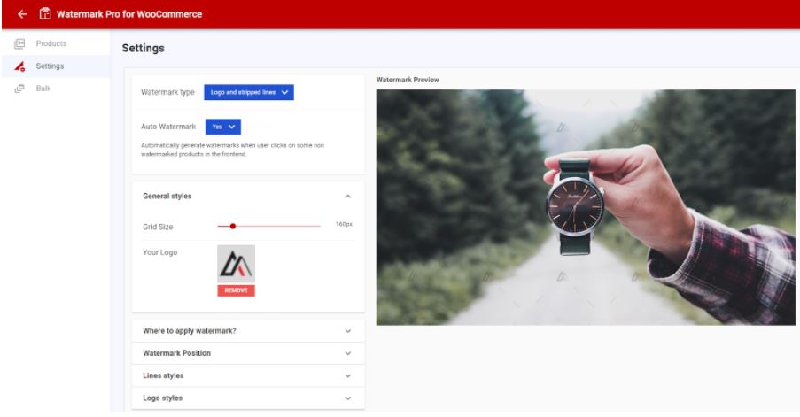 Watermark Pro for WooCommerce Documentation - WooCommerce