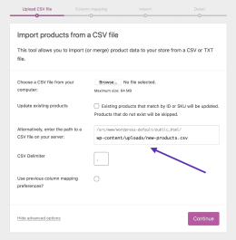 Product CSV Importer And Exporter WooCommerce