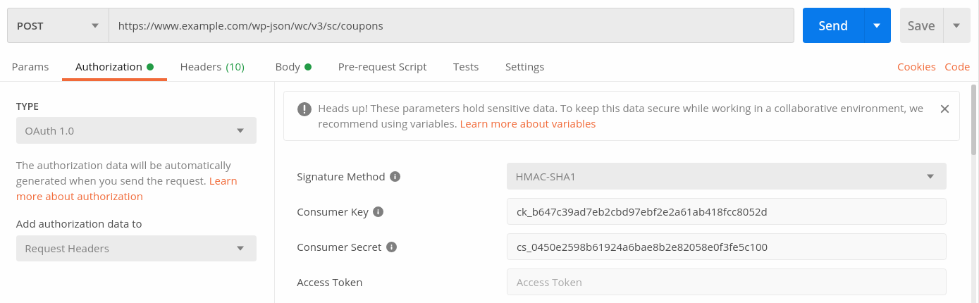 Smart Coupons REST API Documentation - WooCommerce