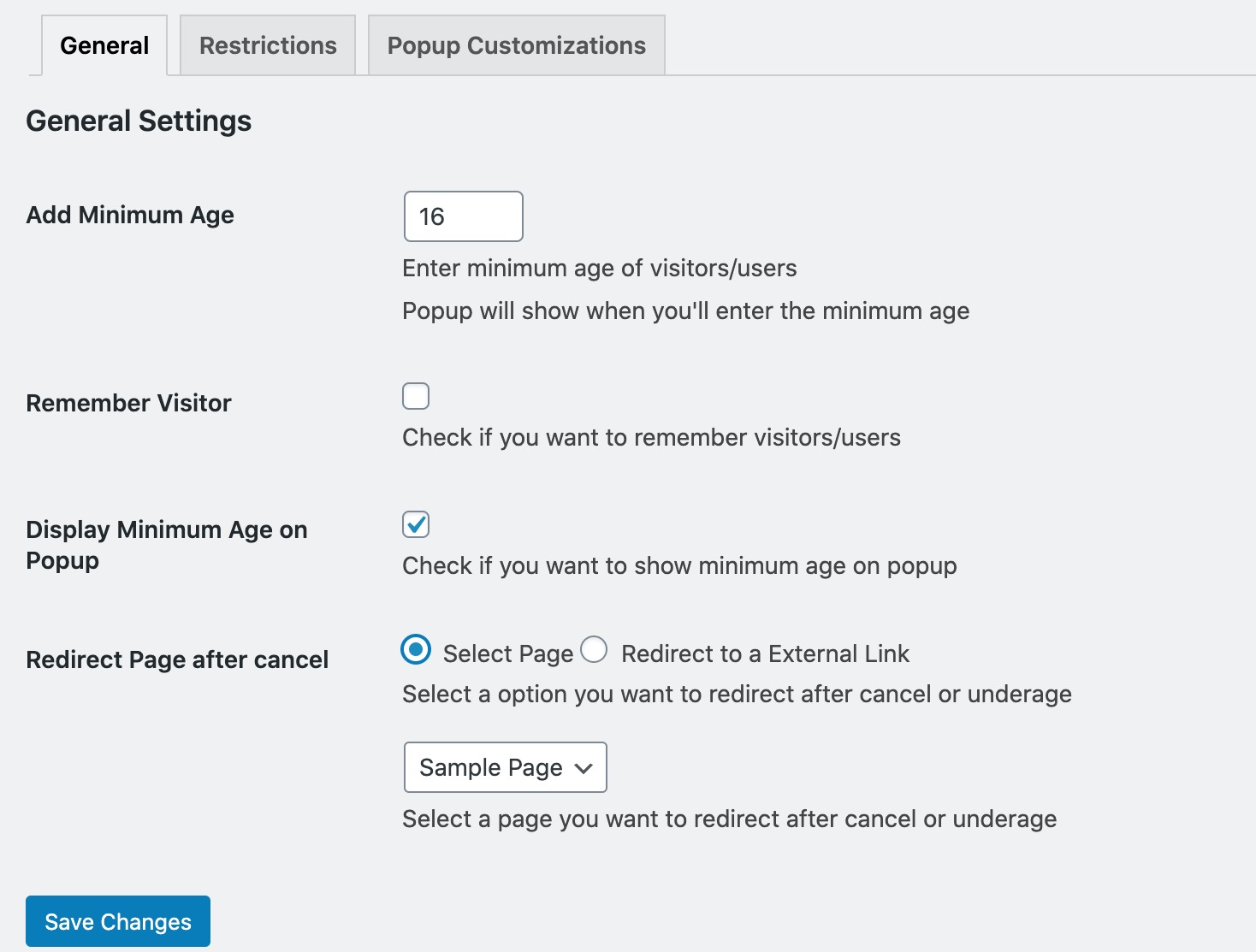 WooCommerce Age Verification Popup: Restrict Under Age Access