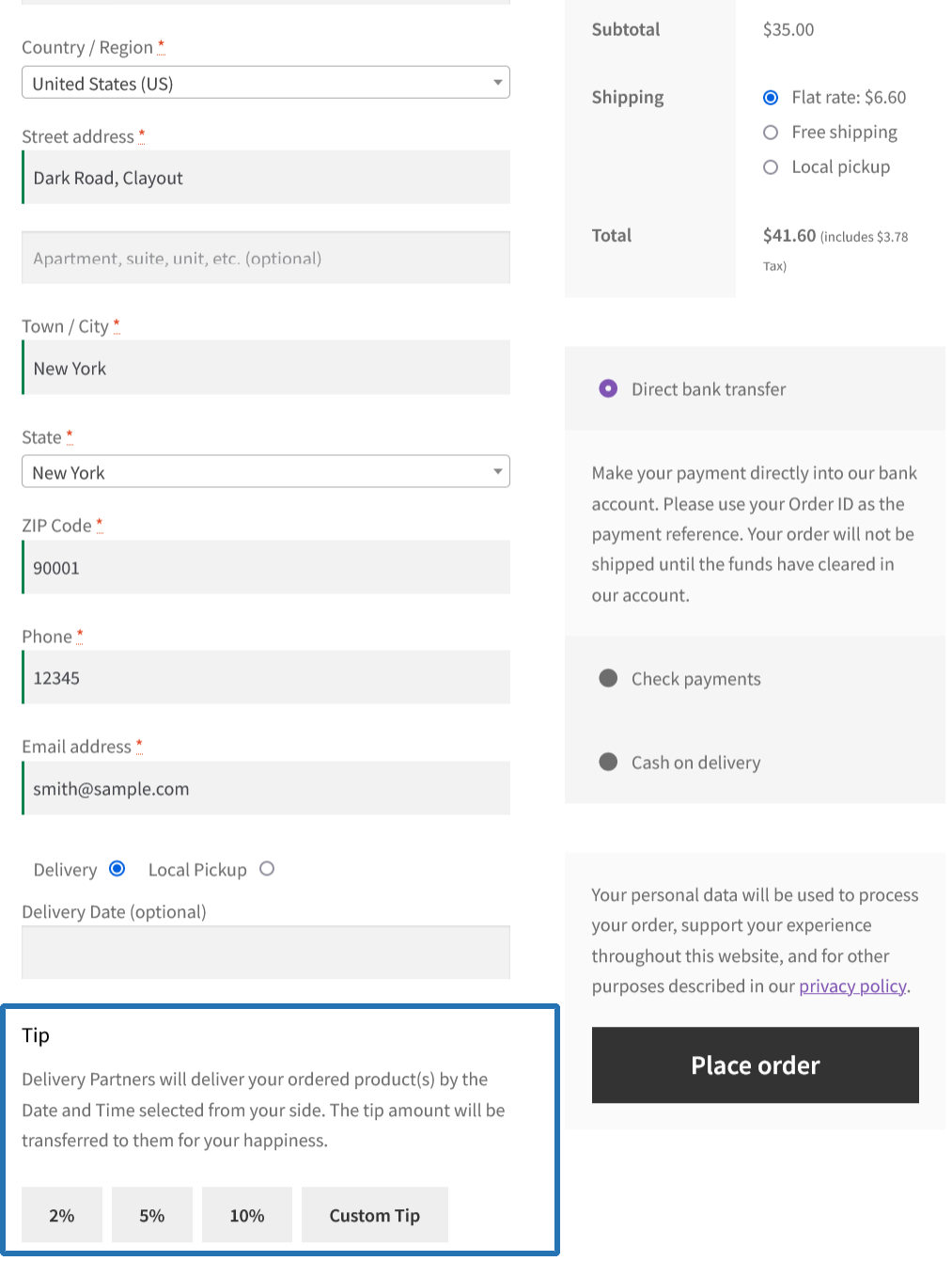 Delivery and Pickup Scheduler for WooCommerce – Delivery Estimate ...