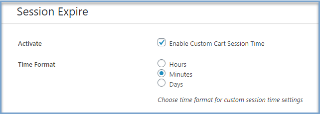 Woocommerce Auto Clear Cart And Sessions After Time Plugin