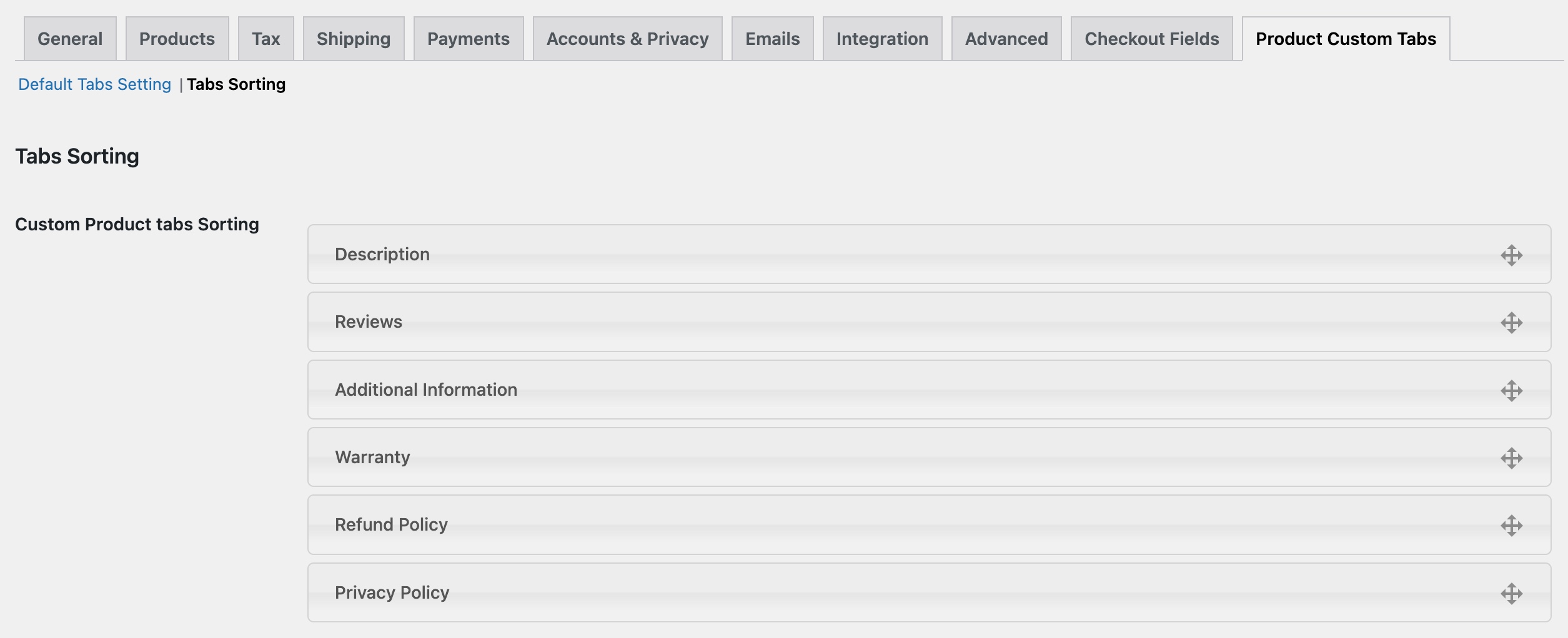 Custom Product Tabs Manager Documentation - WooCommerce