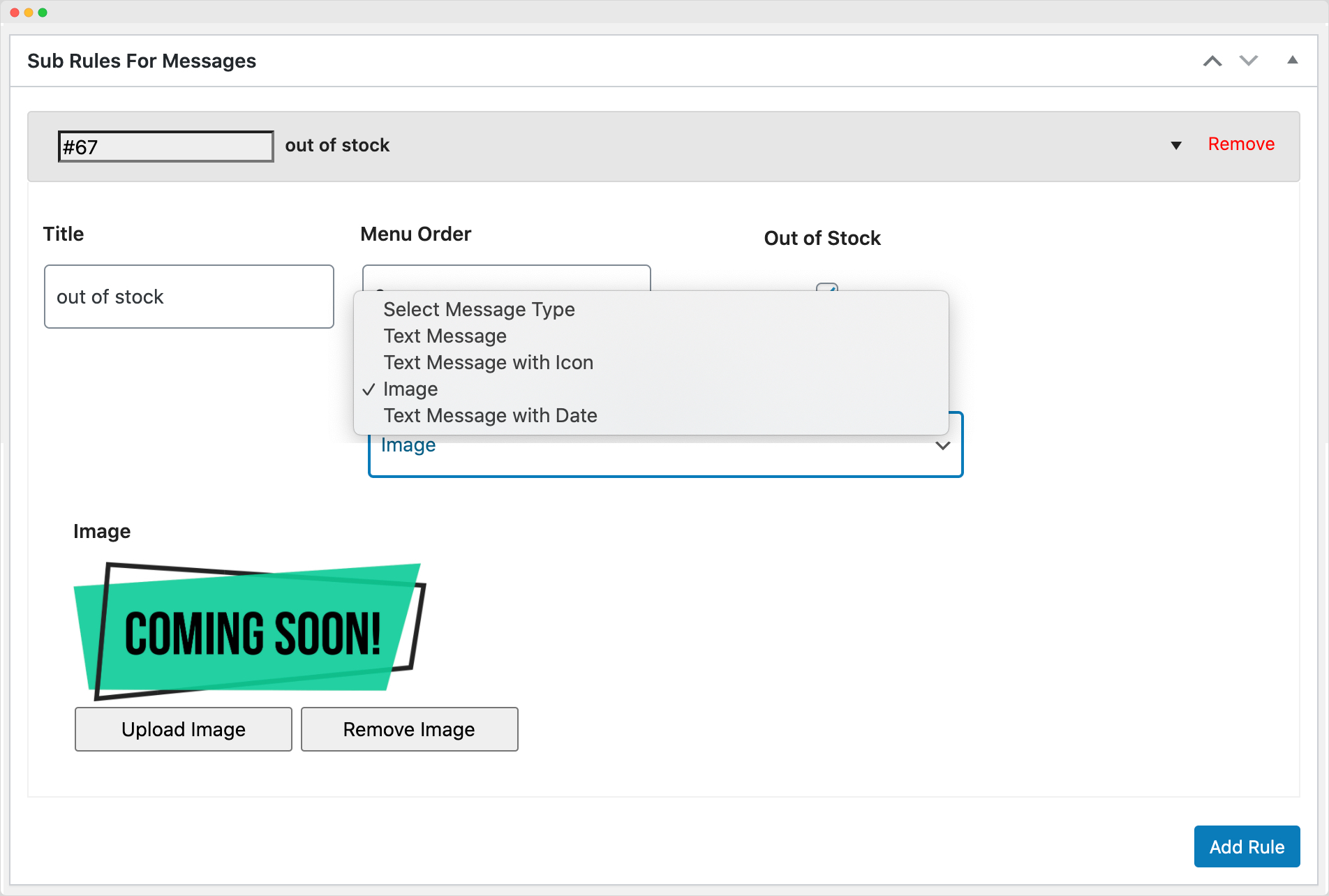 Woocommerce Custom Stock Status Add Quantity Based Statuses