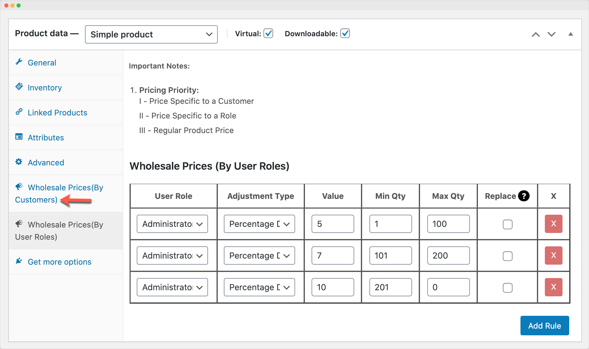 WooCommerce Wholesale Prices: Tiered Quantity Based Pricing