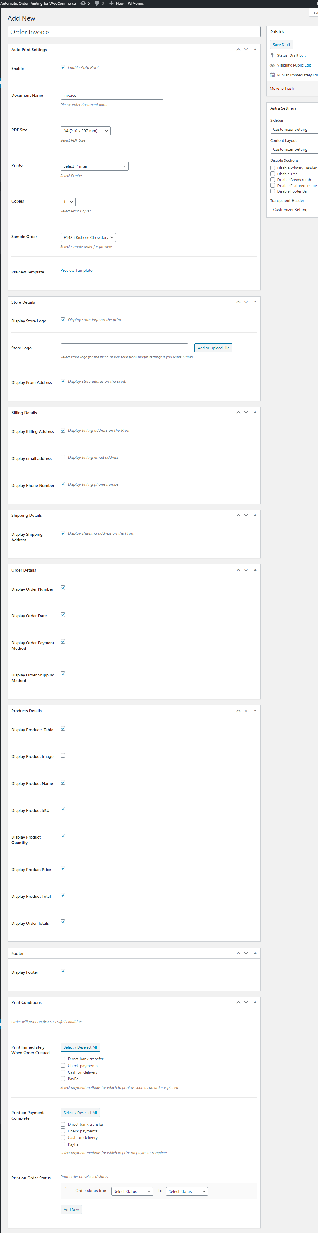 Automatic Order Printing for WooCommerce - WooCommerce