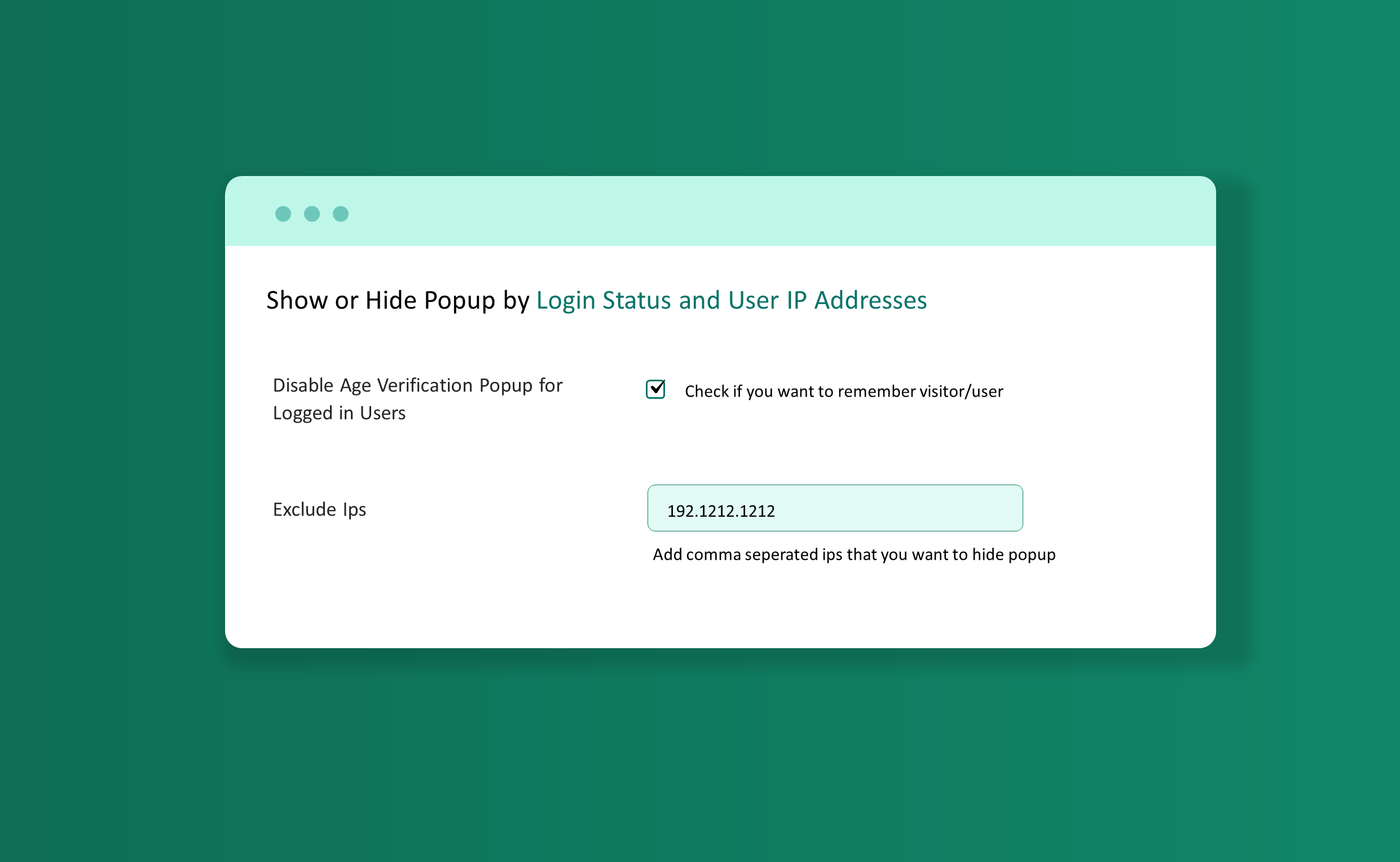 WooCommerce Age Verification Popup: Restrict Under Age Access