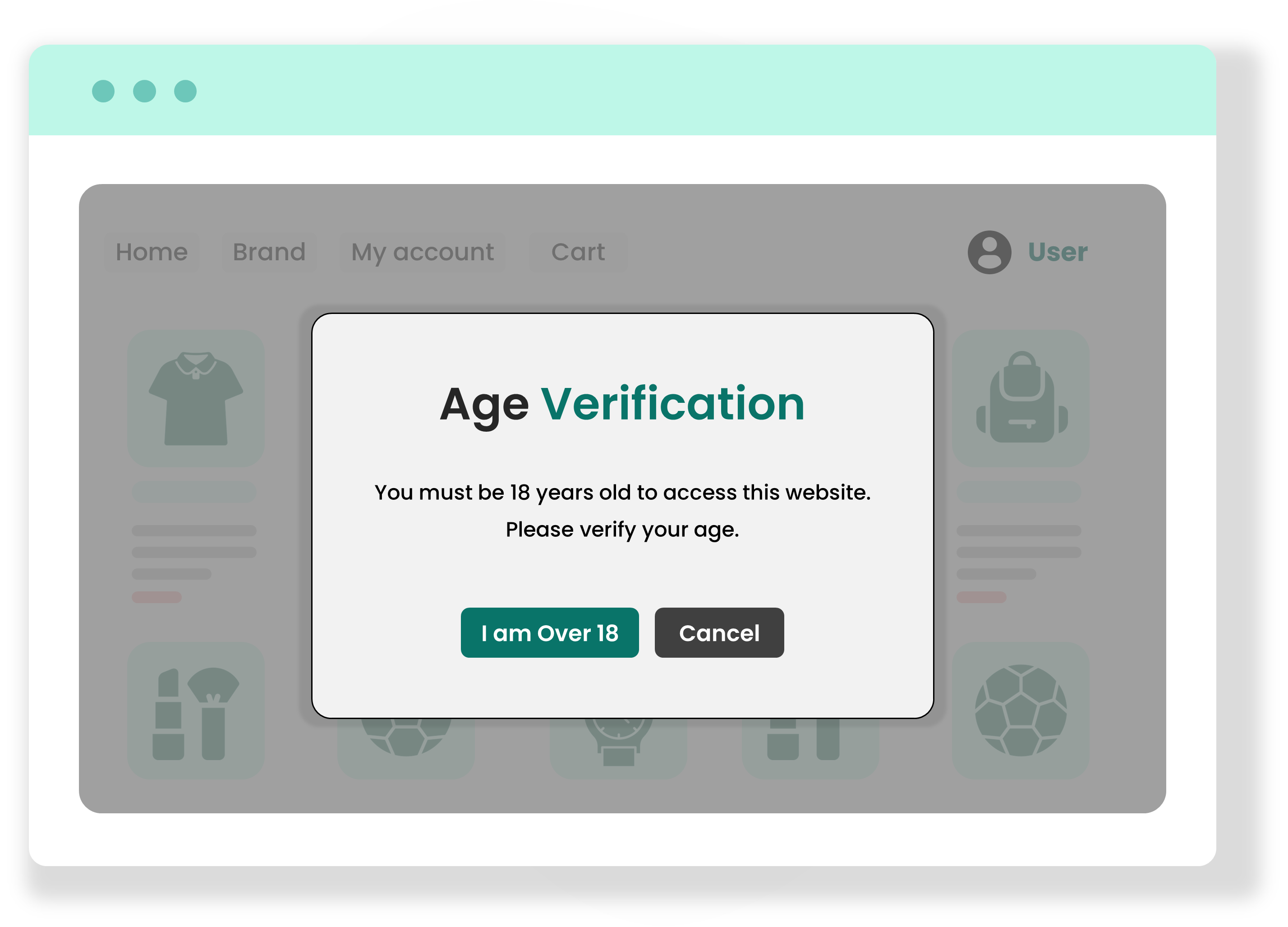 WooCommerce Age Verification Popup: Restrict Under Age Access